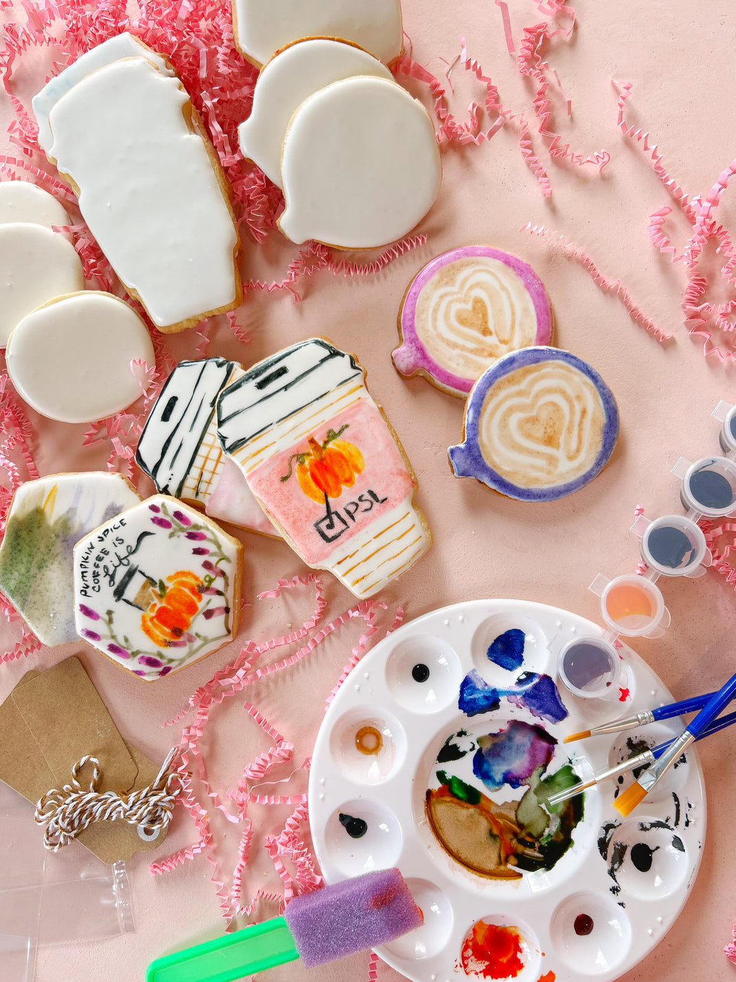 Cookie Painting Party - Virtual Team Building – The Messy Cookie